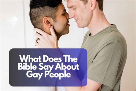 What Does The Bible Say About Gay People Bible Verses Of The Day