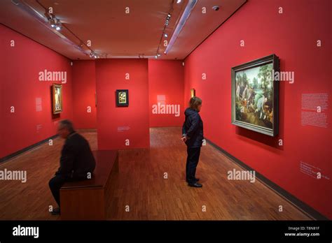 Albertina Museum Interior People Watching Art Collection Vienna