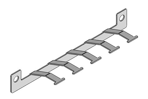 Kel Emc Z 接地支架 集成屏蔽夹和应力释放
