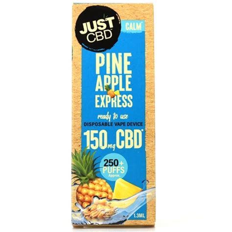 Pineapple Express Disposable Vape 150mg By Just Cbd Cbd Oil Uk