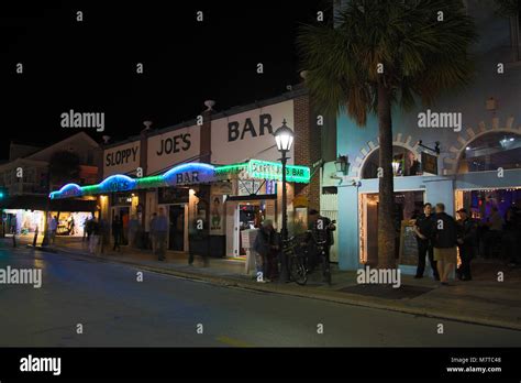 Key West Nightlife And Bars Stock Photo Alamy