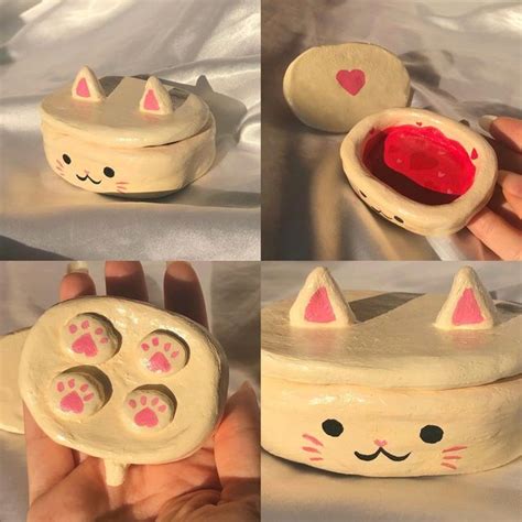 твоя тарілочка для прикрас On Instagram ♡ котик для зберігання