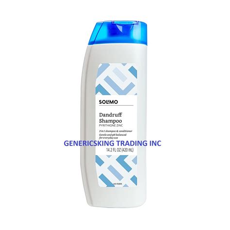 [bargain Sale] Anti Dandruff Shampoo Conditioner 420ml Solimo Dandruff Shampoo Pyrithione Zinc