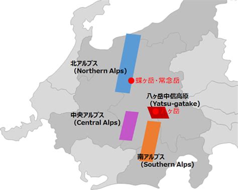 ミヤマモンキチョウやタカネヒカゲ 観察エリア THE JAPAN ALPS