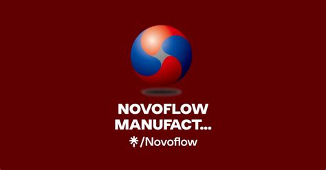Novoflow Manufacture Limited Facebook Linktree