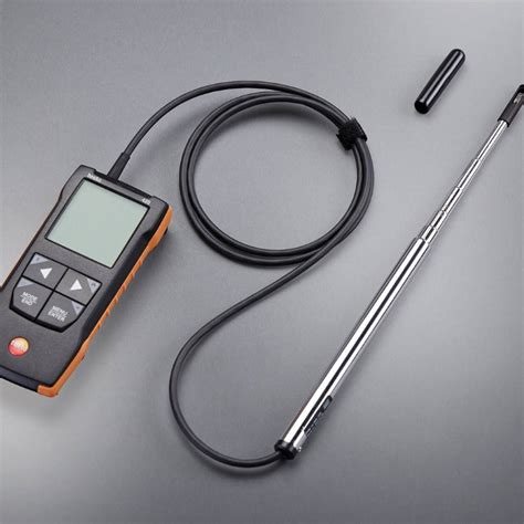 Testo 425 Hot Wire Anemometer With Flow Probe Advanced Tools