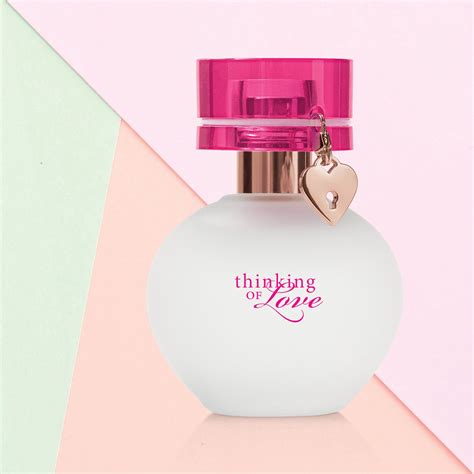 Mary Kay Thinking of Love Perfume Bottle with Heart Charm