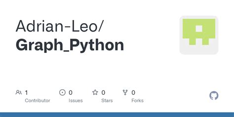 GitHub Adrian Leo Graph Python