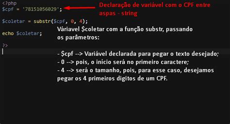 PHP Substr Escolhendo Uma Parte De Uma String Insights Para Te Ajudar Na Carreira Em