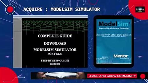 [in Hindi] How To Download Modelsim Simulator For Free Step By Step Guide [4 Min] Video