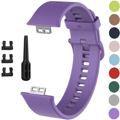 Huawei I In Silikon Bant Izle FIT 1 Kay Smartwatch Aksesuarlar Yedek