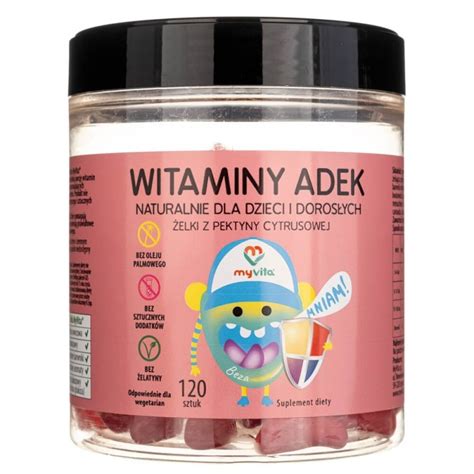 Myvita Witaminy Adek 120 żelek