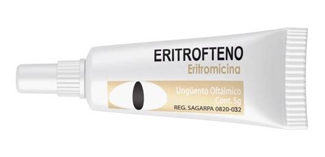 Santgar Eritrofteno Ungüento Oftálmico Eritromicina 5g Mercadolibre