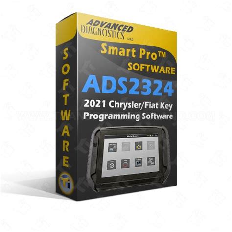 Ad Smart Pro 2021 Chrysler Fiat Key Programming Software Transponder