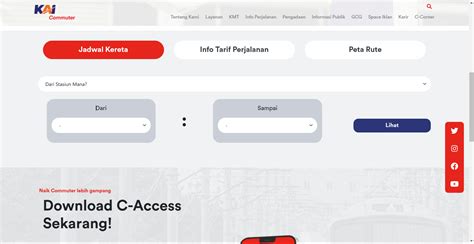 Kini Situs Web Krl Co Id Pindah Alamat Ke Commuterline Id