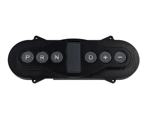 GSM Black Inline Horizontal Push Button Shifter Remote Zero Gravity