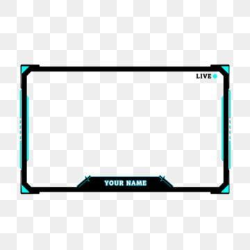 Streaming Overlay Facecam Twitch Overlay Stream Obs Studio Hi Tech 2020