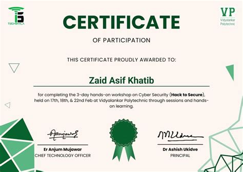 🎓proud To Share Successfully Completed The “hack To Secure” Workshop