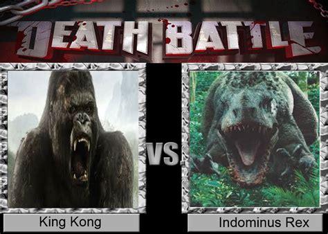King Kong Vs Indominus Rex By Ventureworld On Deviantart