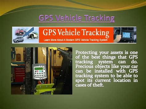 Ppt Gps Vehicle Tracking System Powerpoint Presentation Free