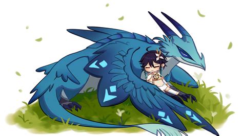 Dvalin Venti White Wallpaper K 2k Genshin Impact Download Free Mobile