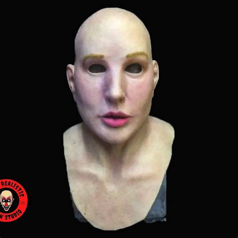 Ultra Realistic Female Mask Etsy