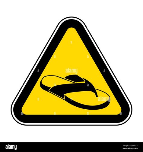 Do Not No Open Toed Shoes Stock Vector Image And Art Alamy