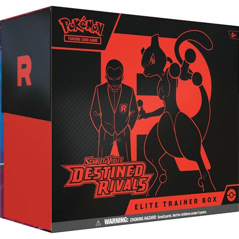Pokemon Tcg Scarlet And Violet Destined Rivals Elite Trainer Box
