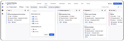 ‎customize Cards In Task Kanban View Sprinklr Help Center
