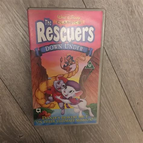 The Rescuers Down Under Vhs 1997 New £899 Picclick Uk