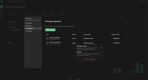 Manage Members Layer4 User Guides