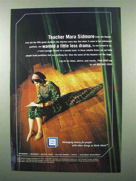 2004 Tiaa Cref Investments Ad Teacher Mara Sidmore Cg0030
