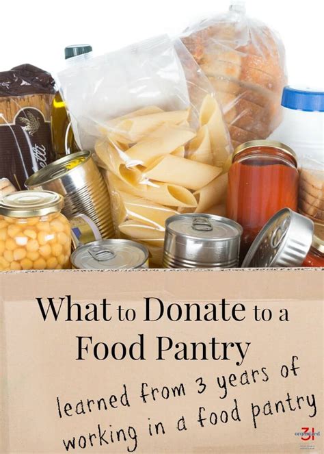 How To Donate Food To A Food Bank