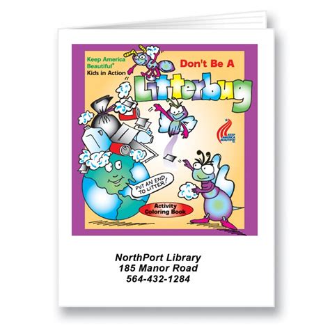 Customized Litterbug Coloring Book Watercolor Paint Coloring Book