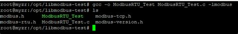 Linux移植libmodbusmodbus Slaver Linux版本 Csdn博客