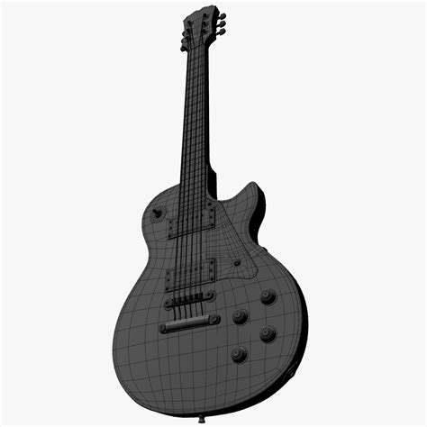 Guitarra elétrica 1959 Modelo 3D 15 fbx obj unknown max Free3D