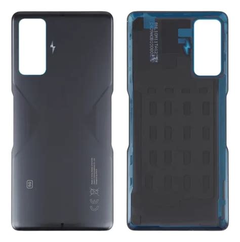 Capa Traseira De Bateria Preta Para Xiaomi Poco F4 Gt Parcelamento Sem Juros