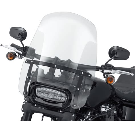 Wind Splitter H D Detachables Compact 19 In Windshield 57400324