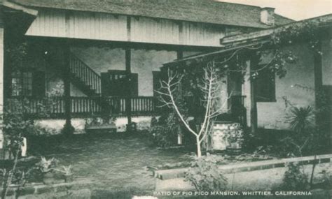 Postcard Pio Pico Mansion Spitball Army