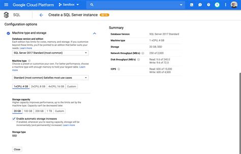 Getting Started With Cloud SQL For SQL Server