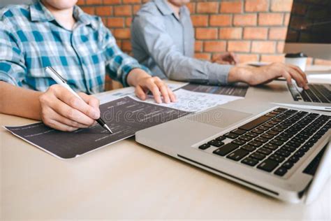 Professional Developer Programmer Cooperation Meeting And Brainstorming