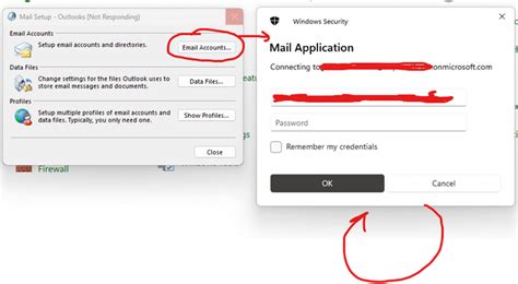 Outlook Credential Prompt Loop R Office365