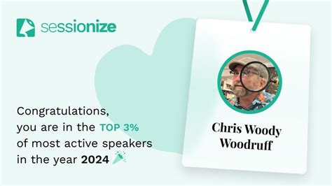 I Loved All Of The Events I Spoke At And Attended Last Year Chris