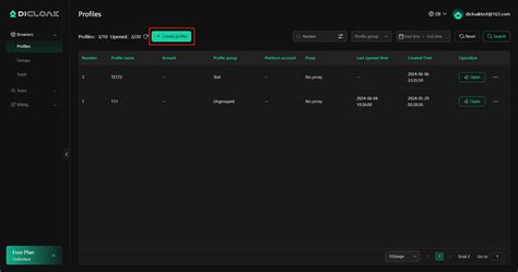 Create Profile Basic Information Setting Dicloak Help Center