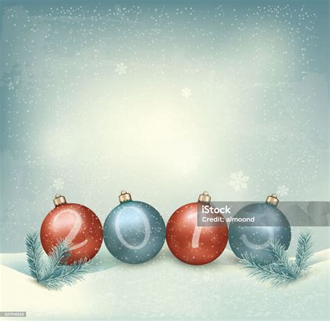 크리스마스 배경 2015 만든 Baubles 벡터 0명에 대한 스톡 벡터 아트 및 기타 이미지 0명 1월 2015년