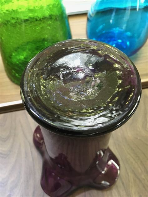 Help Identifying A Possible Blenko Vase Antiques Board