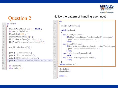 Cs1010e Programming Methodology Tutorial 9 Pointers In Arrays