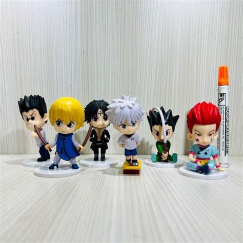 Jual Mainan Static Figure Hunter X Hunter Mini Chibi Hxhtinggi Sekitar