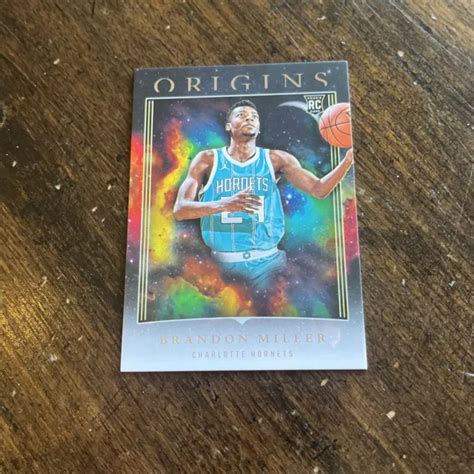 Brandon Miller 2023 24 Panini Origins Base Rc Charlotte Hornets 89 Eur