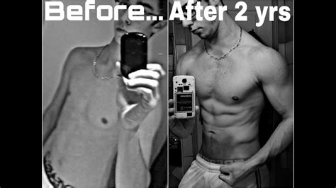 Ectomorph Natural Body Transformation 2 Years 16 18 Year Old Youtube